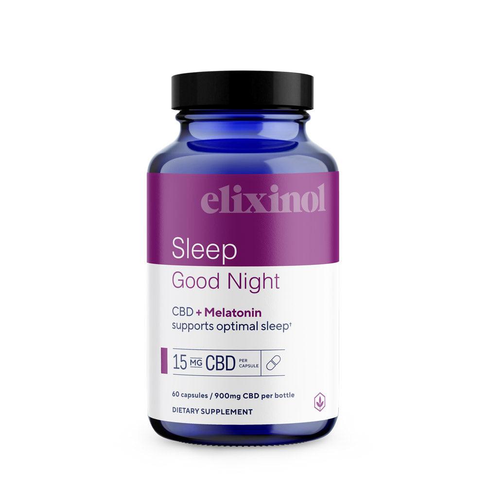 Elixinol CBD Sleep Capsules & Pills For Sleep